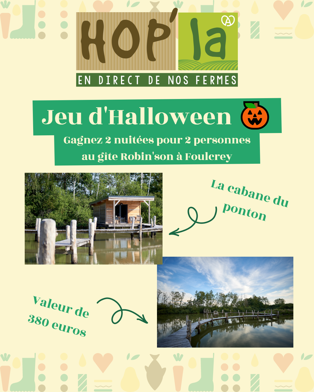 Bing'Hop : remportez votre séjour dans un gîte du 18 au 22 octobre